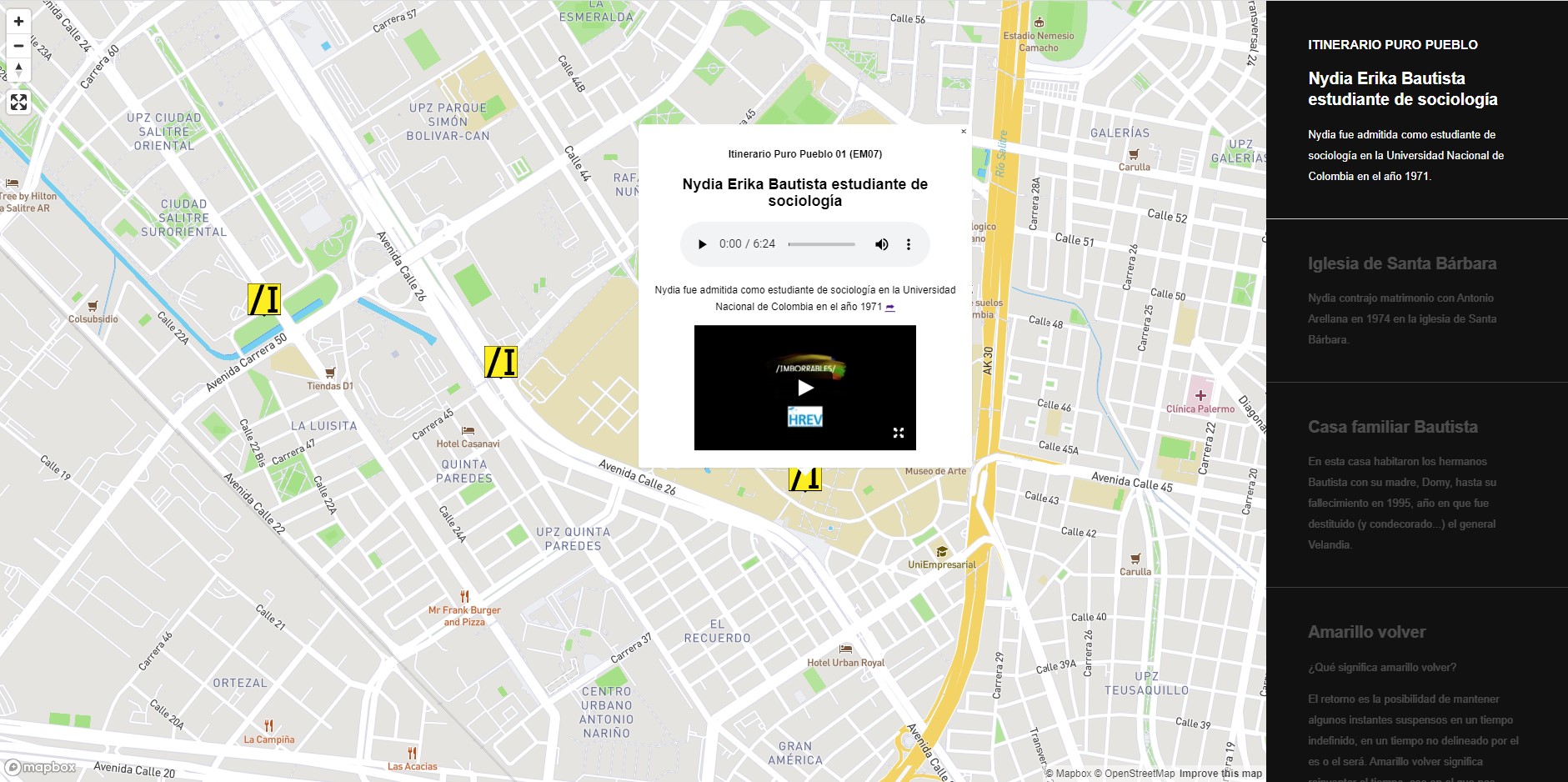 Mapa Puro Pueblo - Imborrables